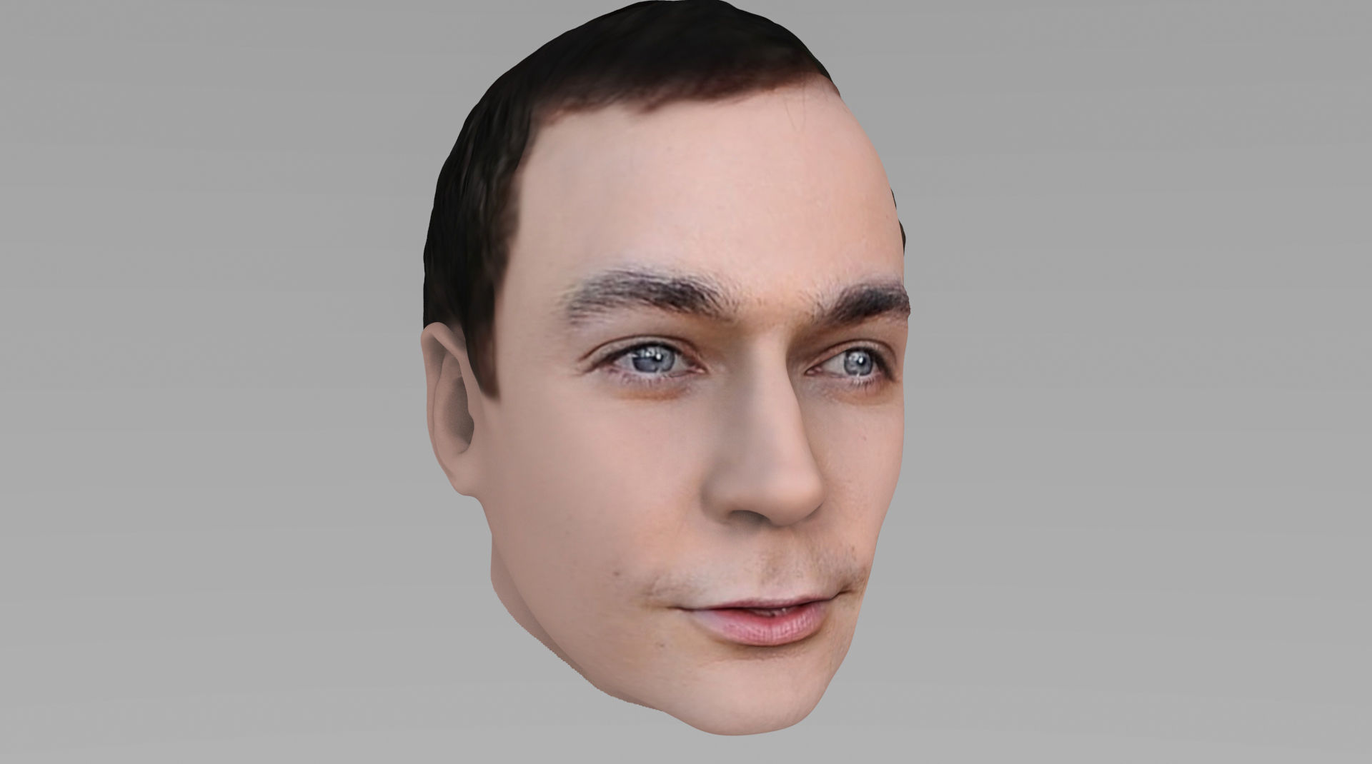 Sheldon Cooper Big Bang Theory Jim Parsons 3D model | CGTrader