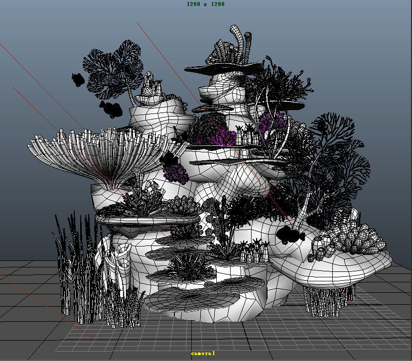 Coral Reef 3D model | CGTrader