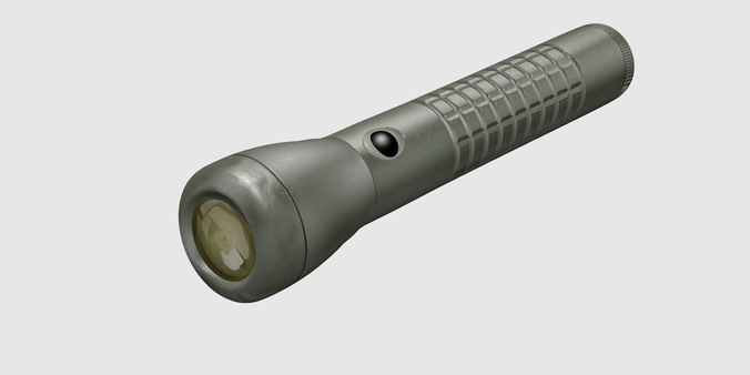 3D model FlashLight Gamerady Unity Demo Pack and Scripting VR / AR ...