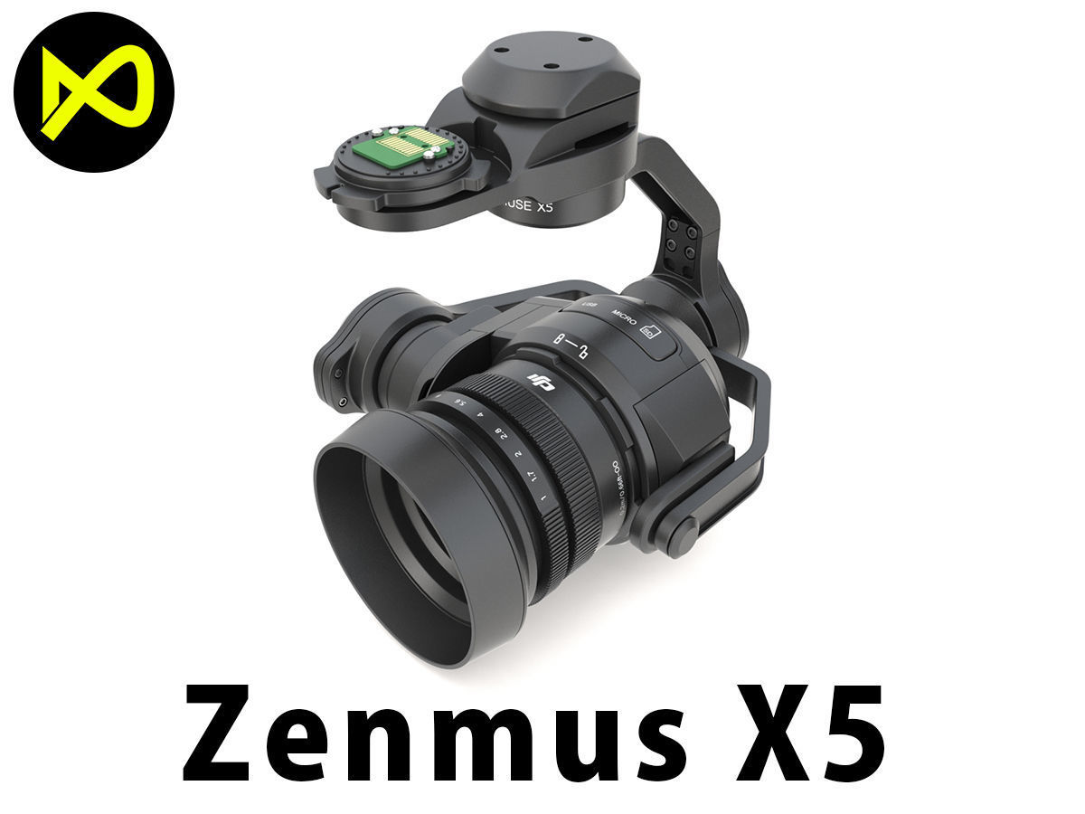 DJI Zenmuse X5 Camera 3D model | CGTrader