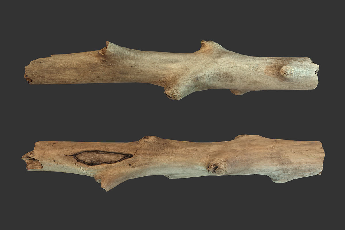 3D model Stick Piece VR / AR / low-poly | CGTrader