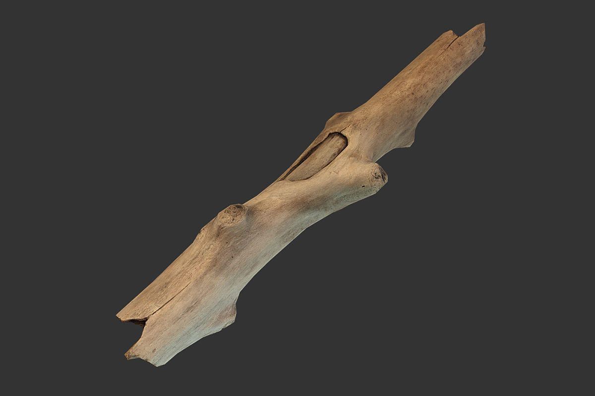 3D model Stick Piece VR / AR / low-poly | CGTrader