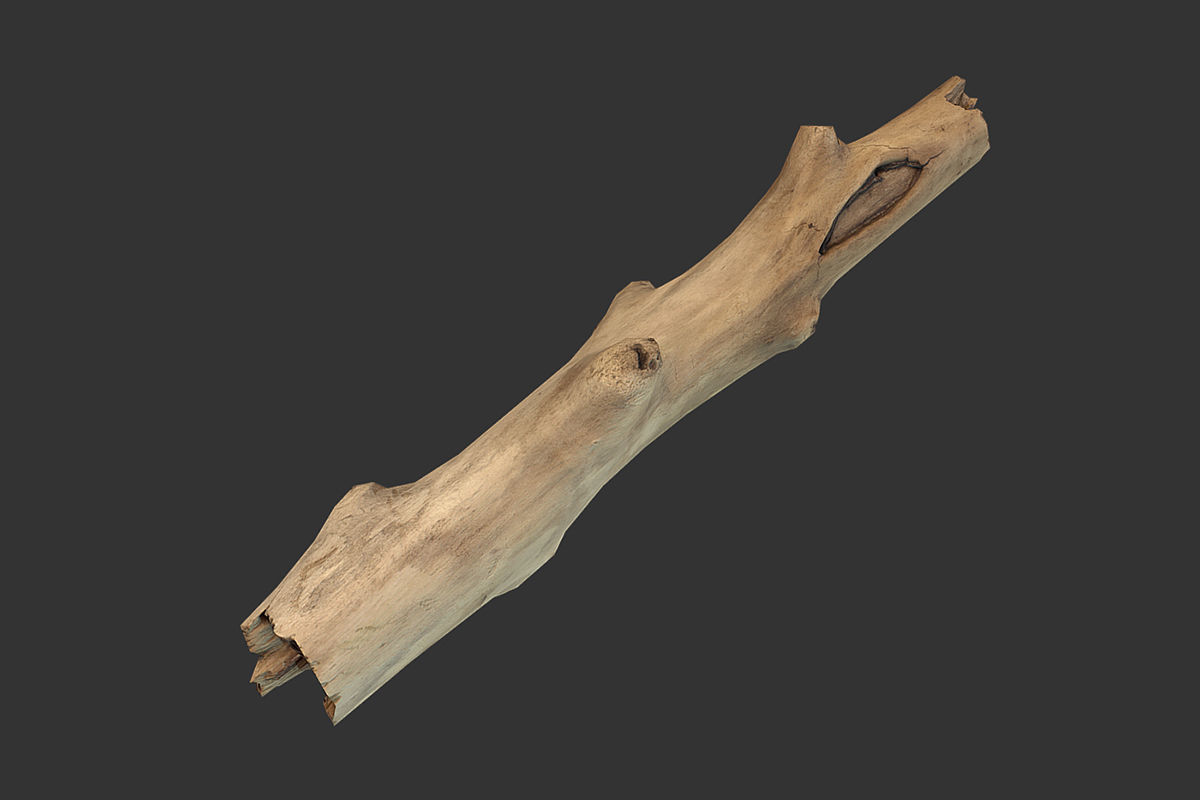 3D model Stick Piece VR / AR / low-poly | CGTrader