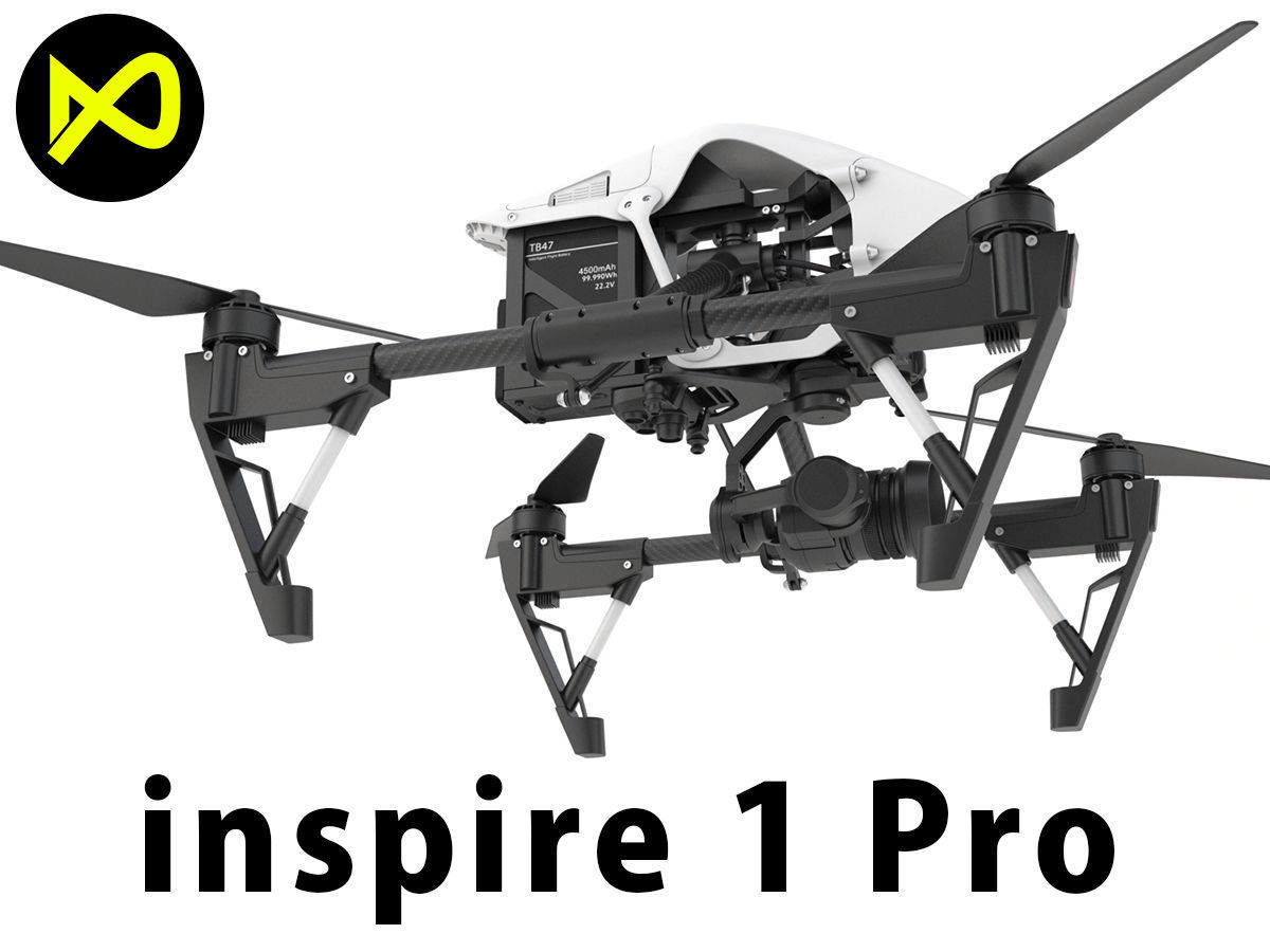 DJI Inspire 1 Pro 3D model | CGTrader