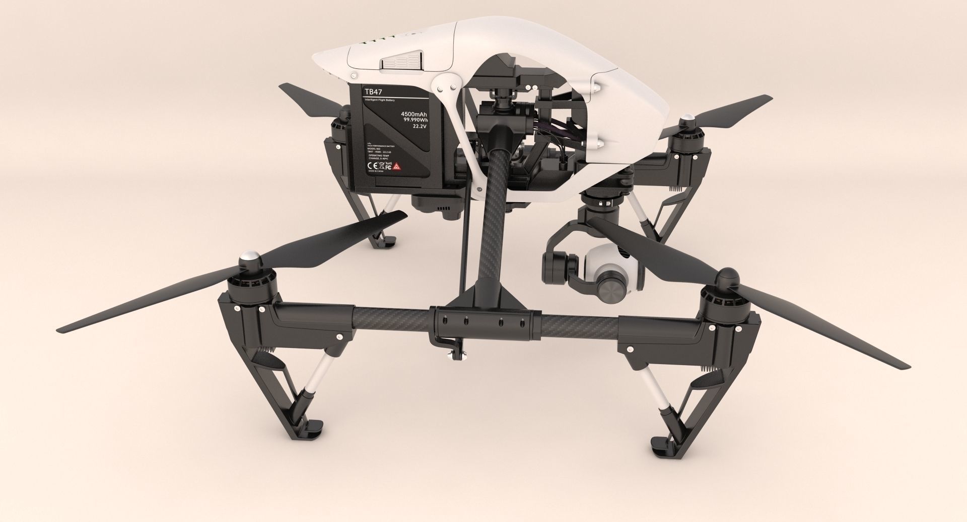 DJI Inspire 1 3D model | CGTrader