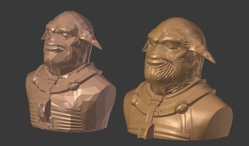 The Fifth Element Mangalore Bust 50mb free 3D Model 3D printable STL ...