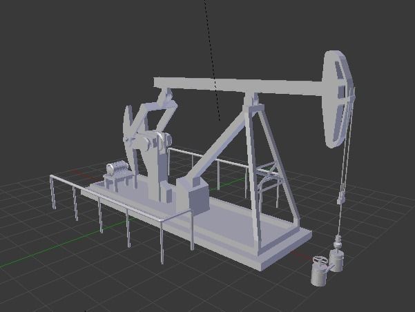 Oil pump 3D model | CGTrader