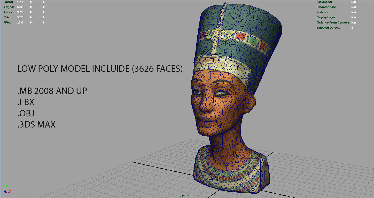 3D model EGYPT COLLECTION PACK VR / AR / low-poly | CGTrader