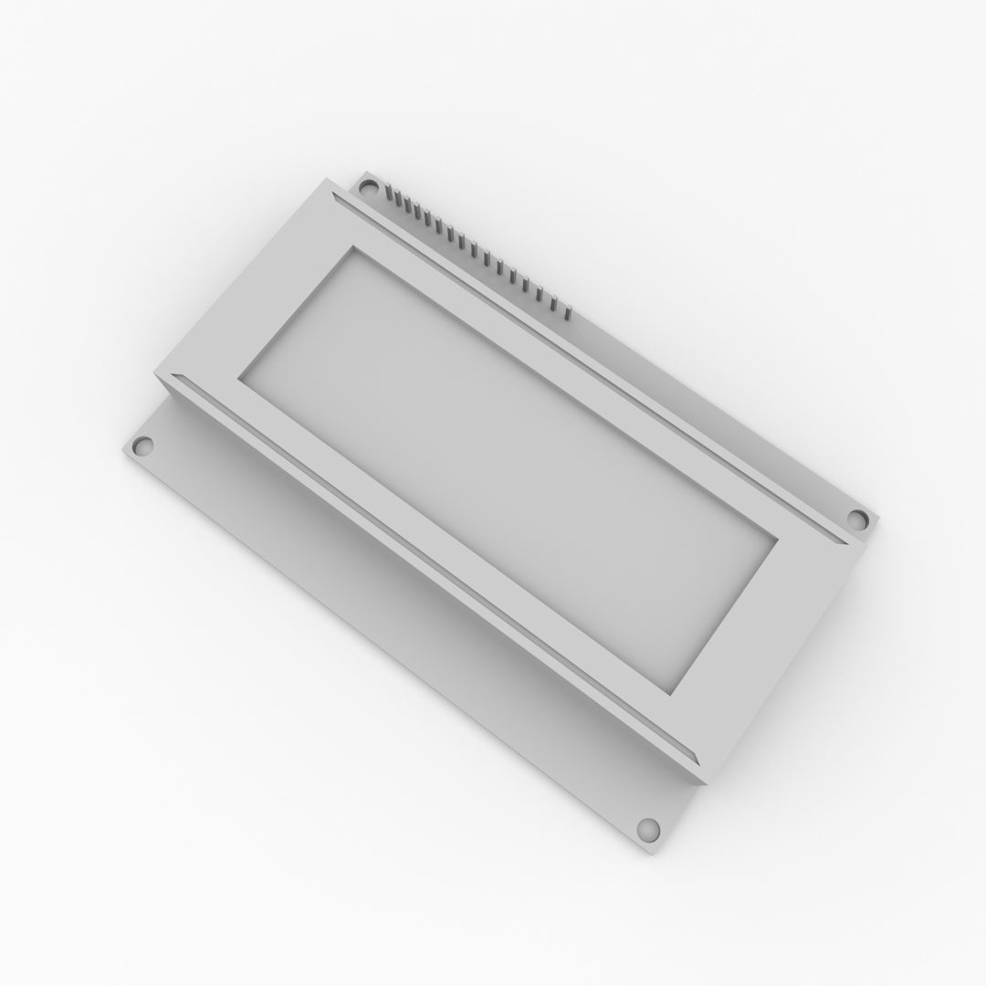 LCD Module 3D model | CGTrader