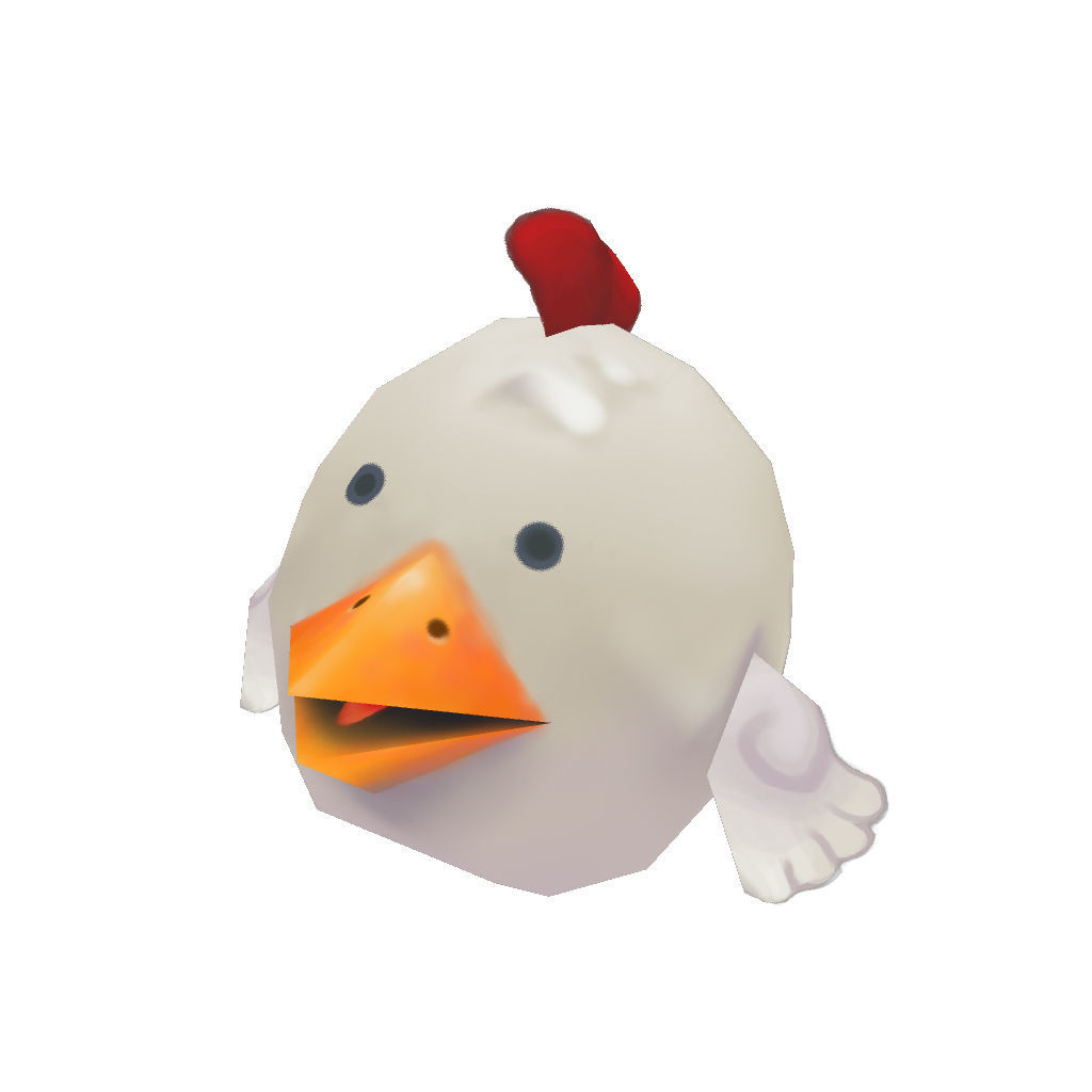 3D model Micro Animal Set - Low Poly Hand Painted VR / AR / low-poly ...