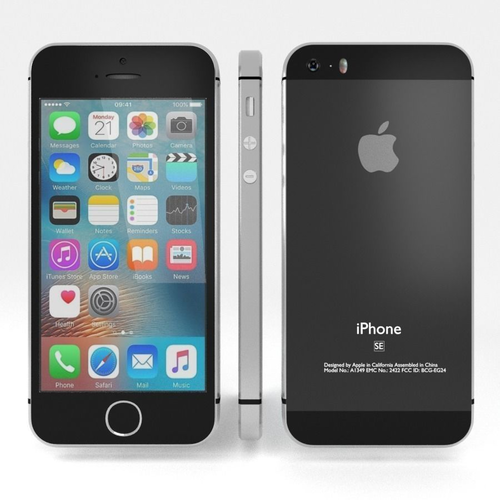 Apple iPhone Se 3D model | CGTrader