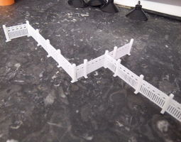 Free Fence 3D Printing Models | CGTrader