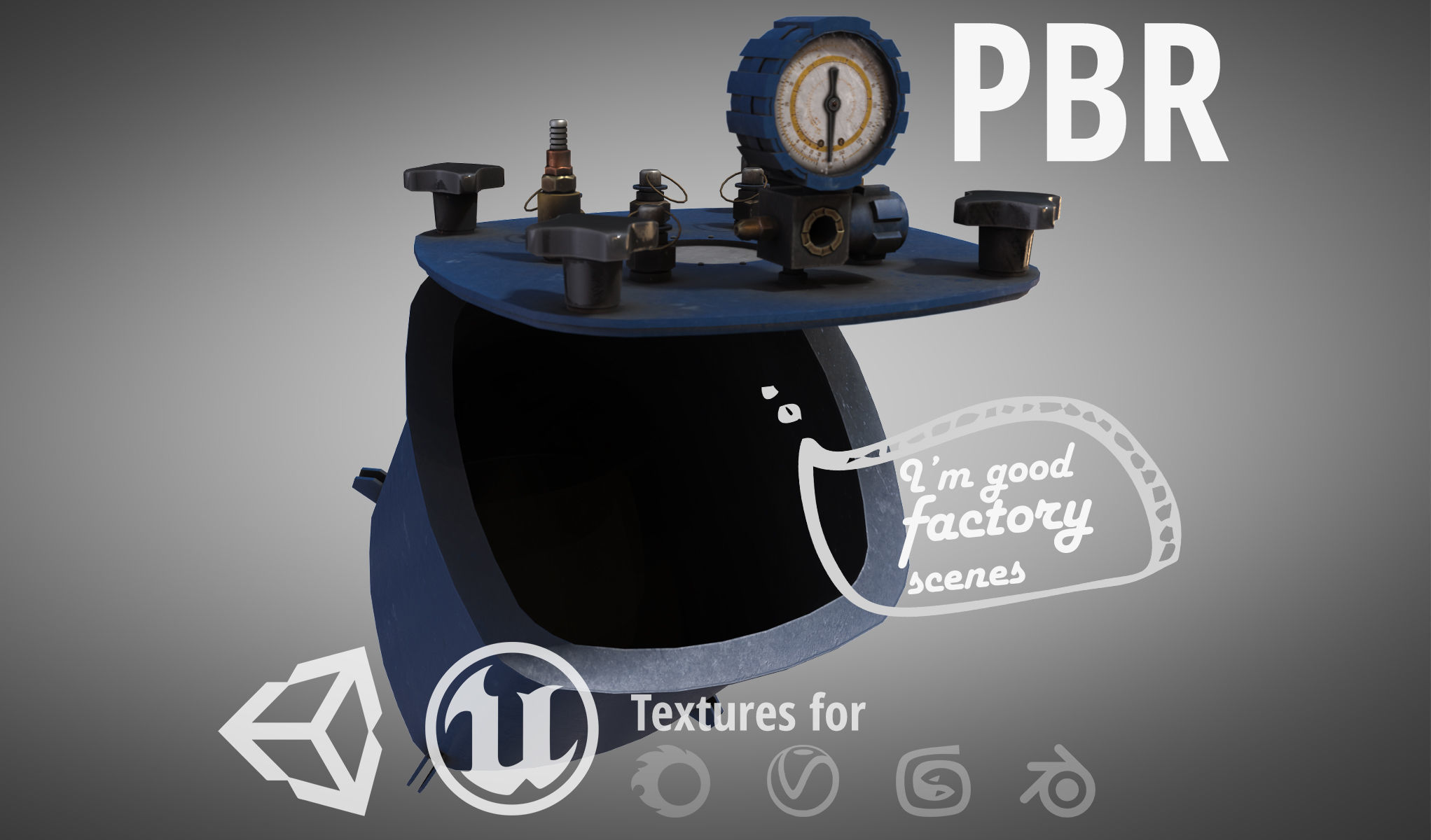 3D model Vacuum Infusion Machine VR / AR / low-poly | CGTrader