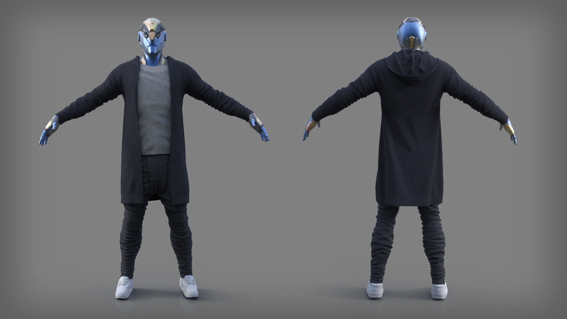 Mech character 3D model | CGTrader