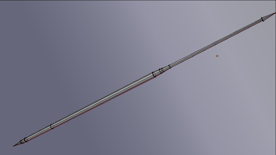 3D Model Roman Legionnaire Spear Pilum free 3D model | CGTrader