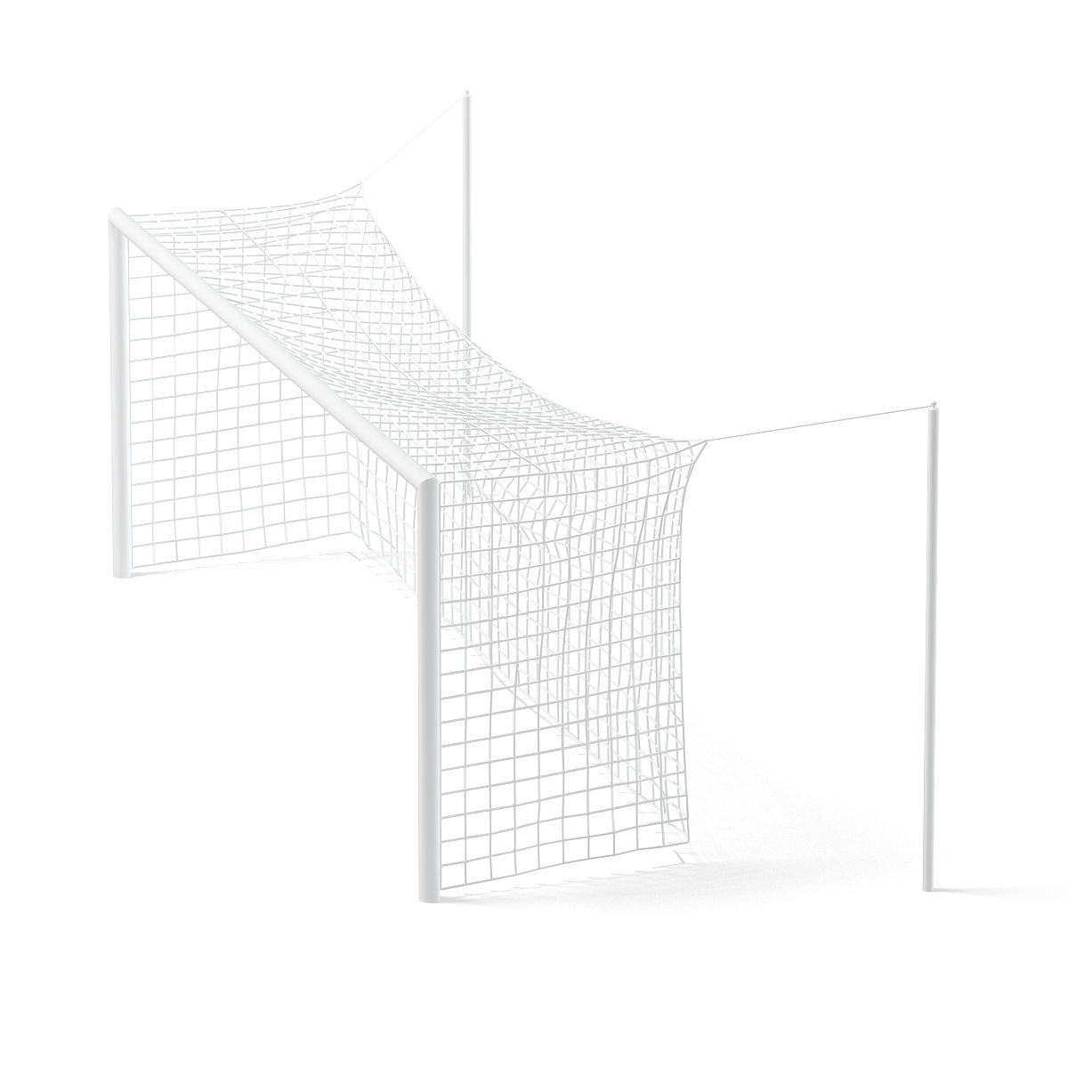 Football Goal Net 3D model animated | CGTrader