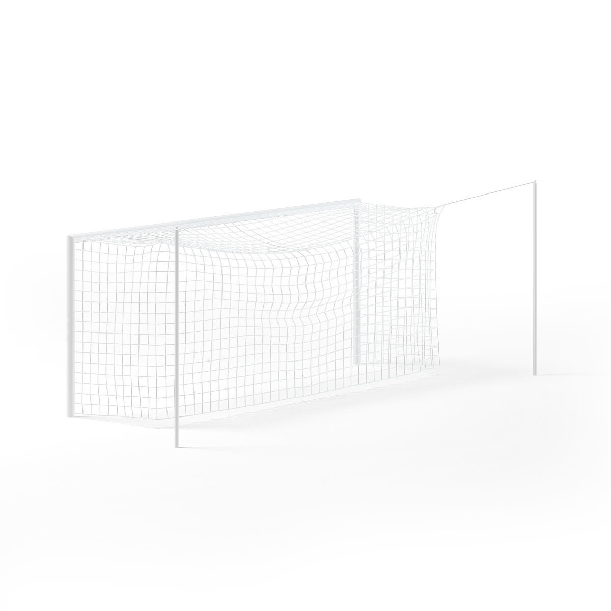 Football Goal Net 3D model animated | CGTrader