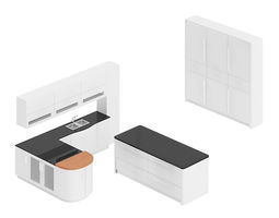 Animated Kitchen island 3D Models | CGTrader