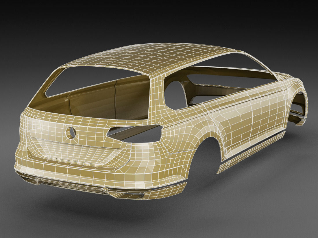 VW Passat Variant 2015 3D model | CGTrader