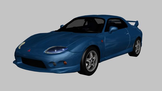Mitsubishi FTO GP Version R 3D asset | CGTrader
