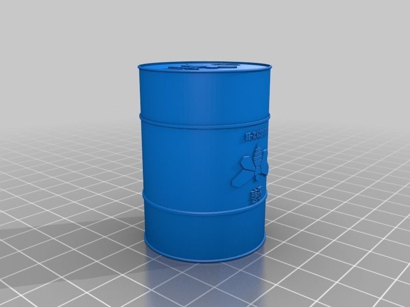 Methylamine Barrel from Breaking Bad free 3D Model 3D printable STL ...