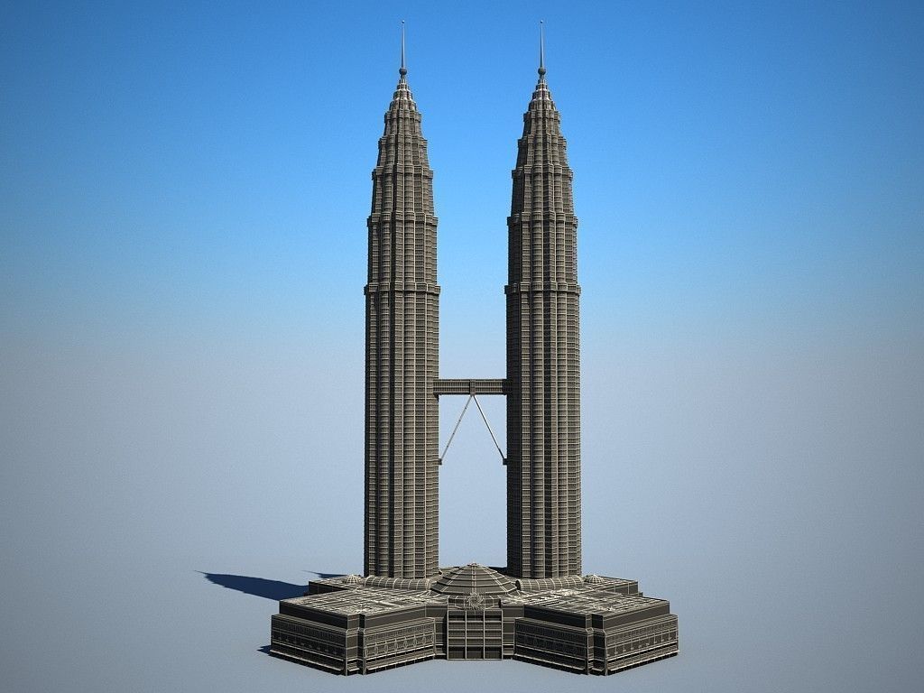 Petronas Towers 3D model | CGTrader