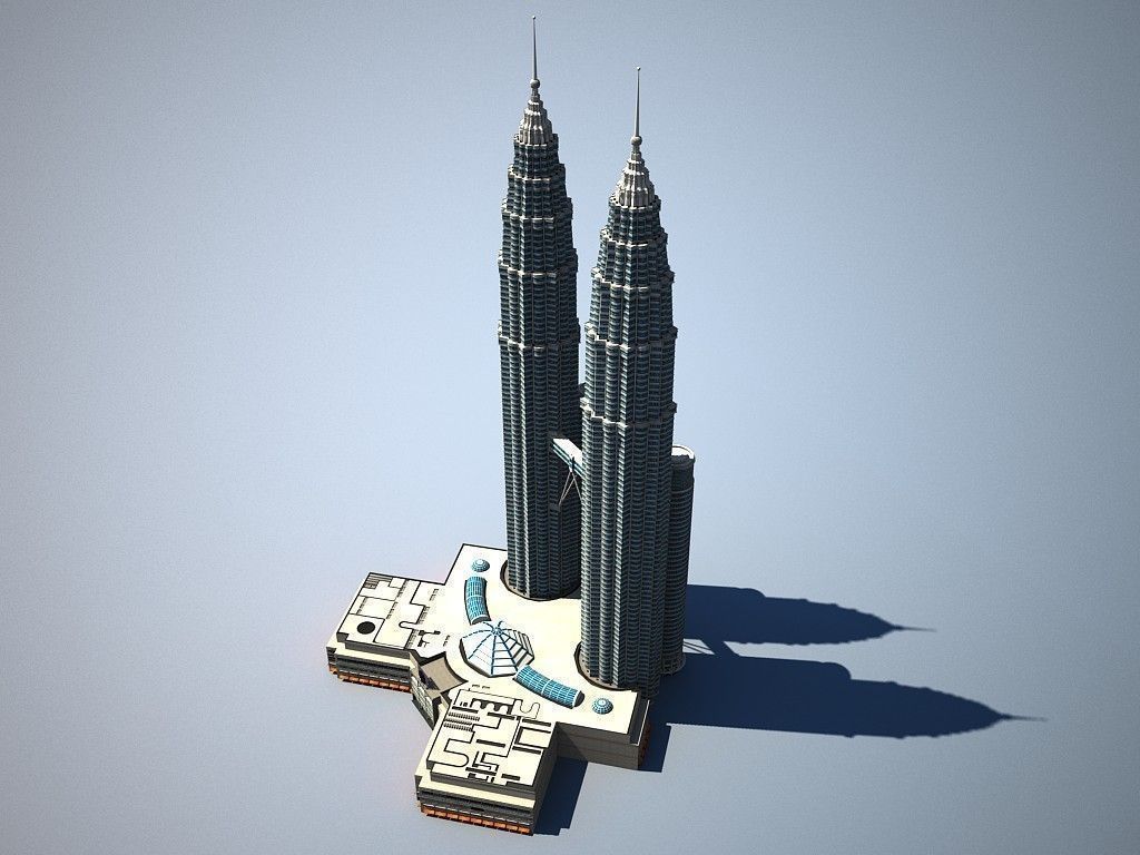 Petronas Towers 3D model | CGTrader