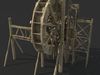 Waterwheel 3D model | CGTrader