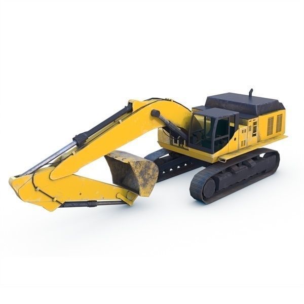 3D model Excavator VR / AR / low-poly | CGTrader