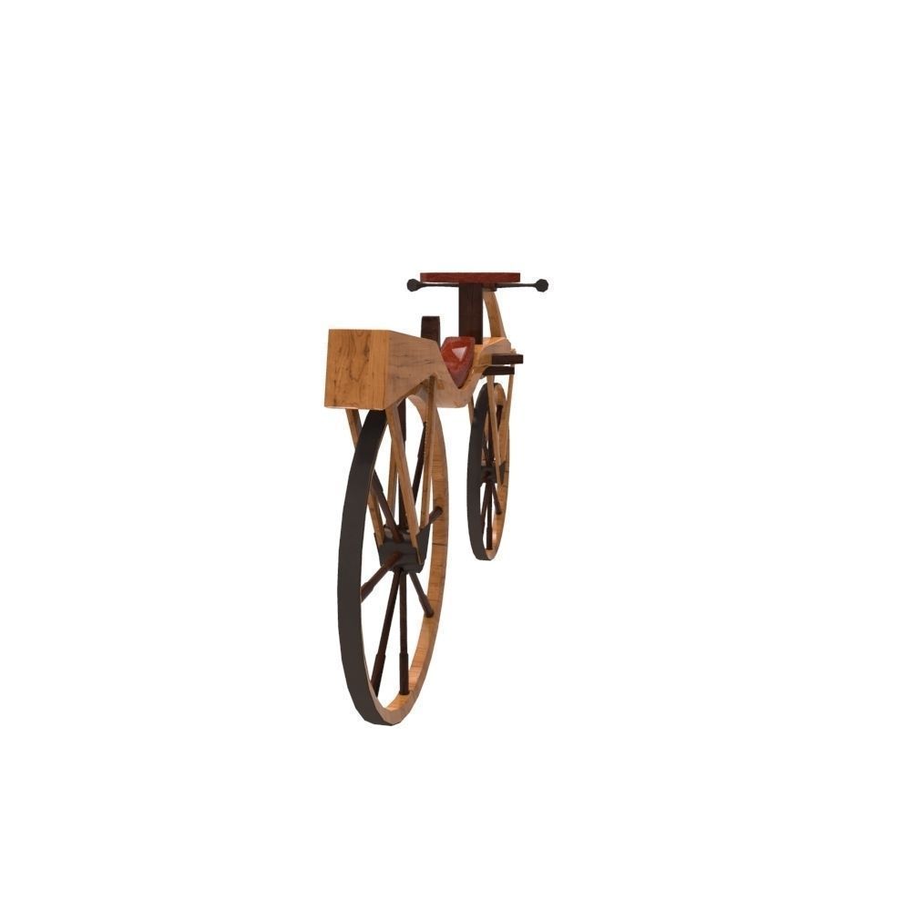 3D model Draisine bike VR / AR / low-poly FBX MA MB - CGTrader.com