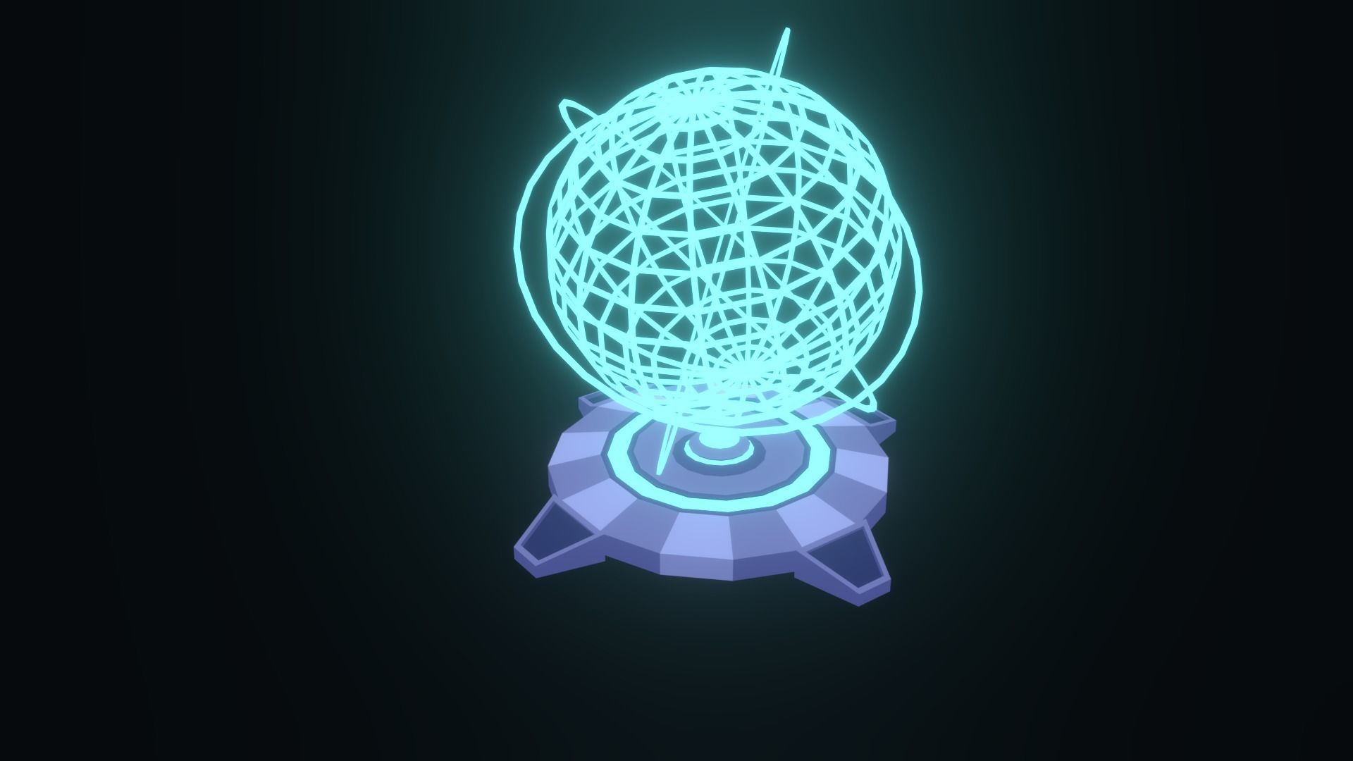 3D model Toony Series - Sci-Fi Stylized Hologram - with Animation VR ...