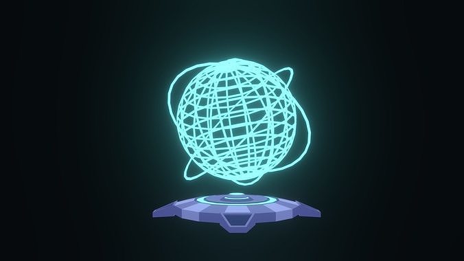 3D model Toony Series - Sci-Fi Stylized Hologram - with Animation VR ...
