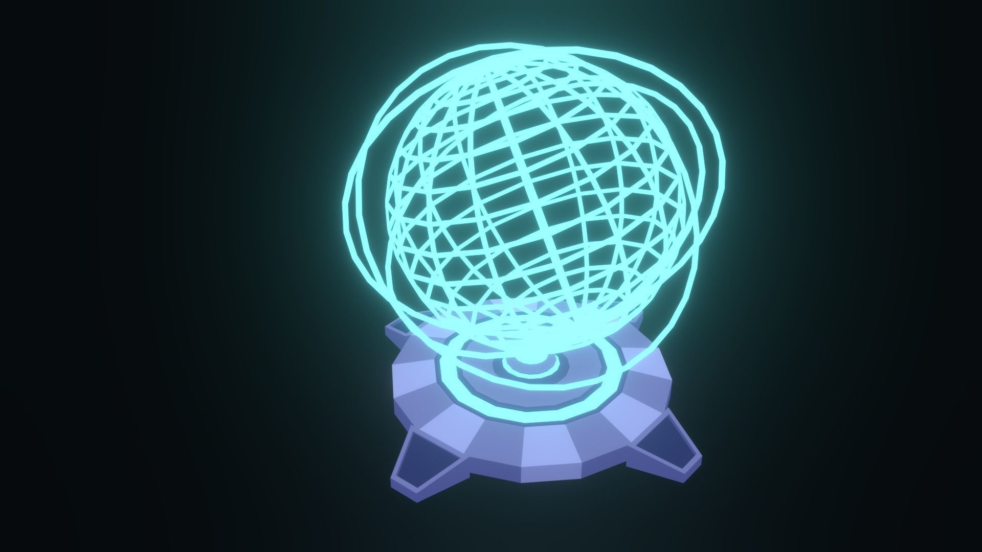 3D model Toony Series - Sci-Fi Stylized Hologram - with Animation VR ...