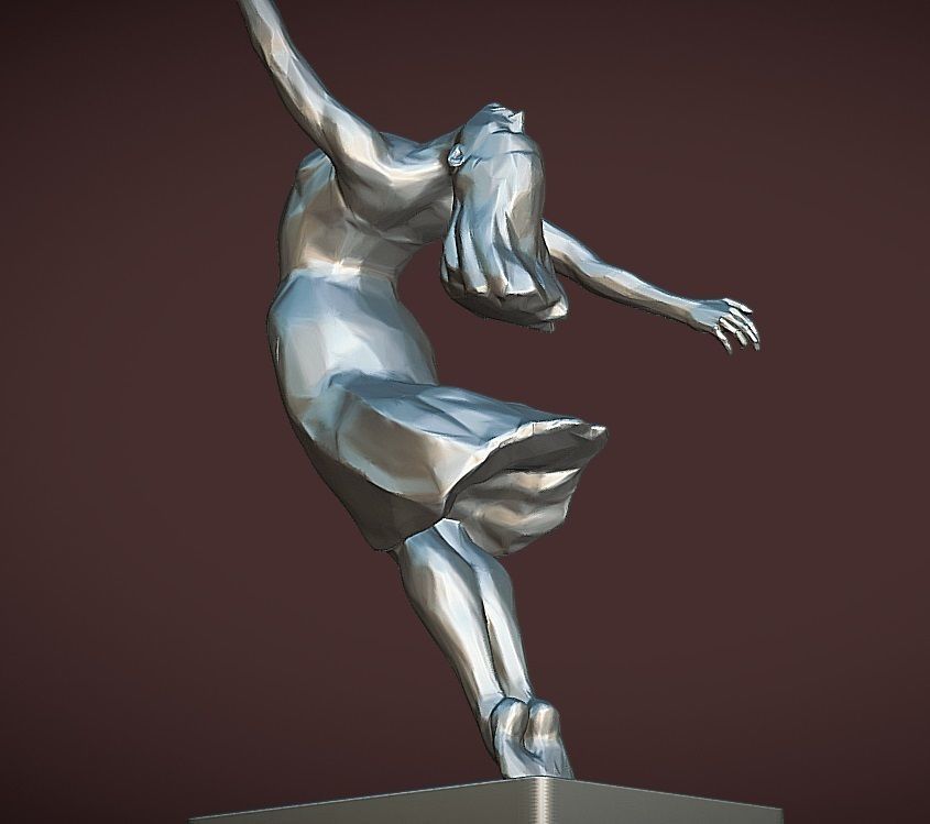 Dance 3D model 3D printable | CGTrader