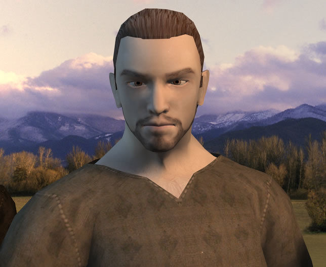 3D model NPC Villager VR / AR / low-poly rigged animated | CGTrader