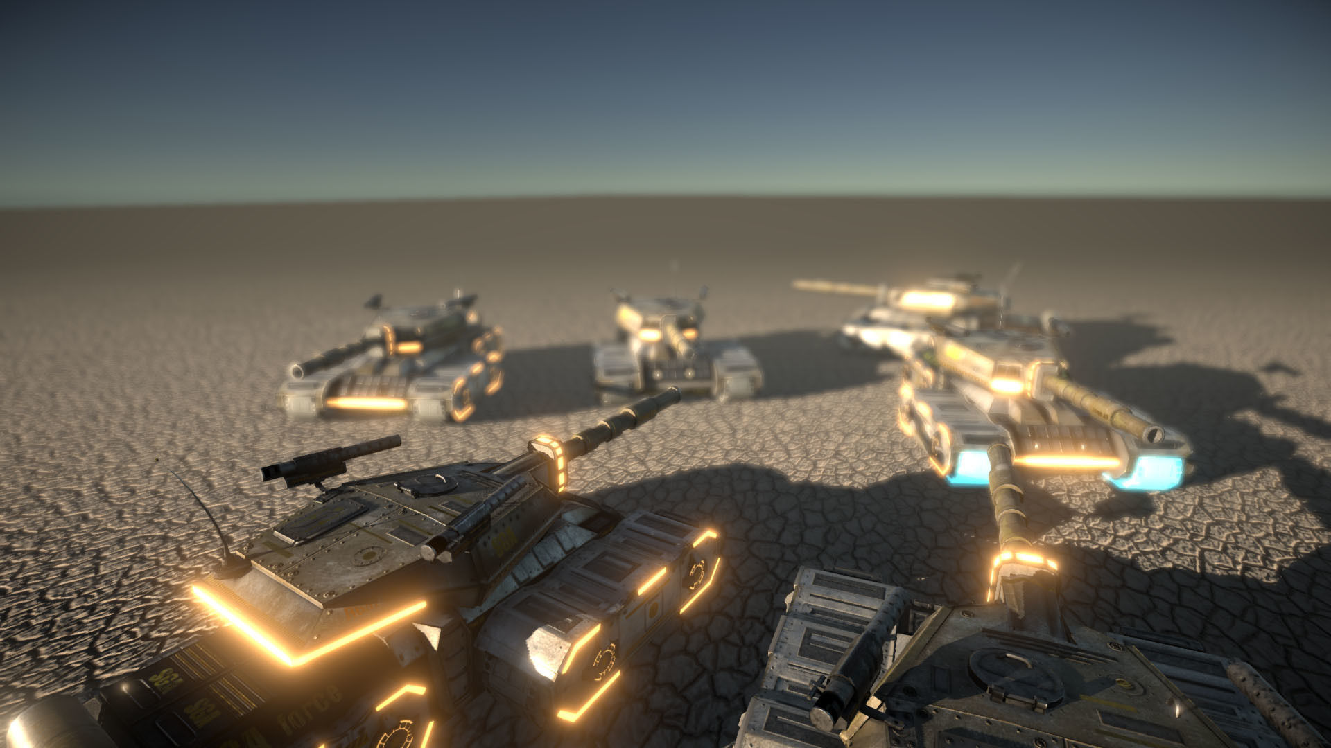 3D model SF Tank VR / AR / low-poly | CGTrader