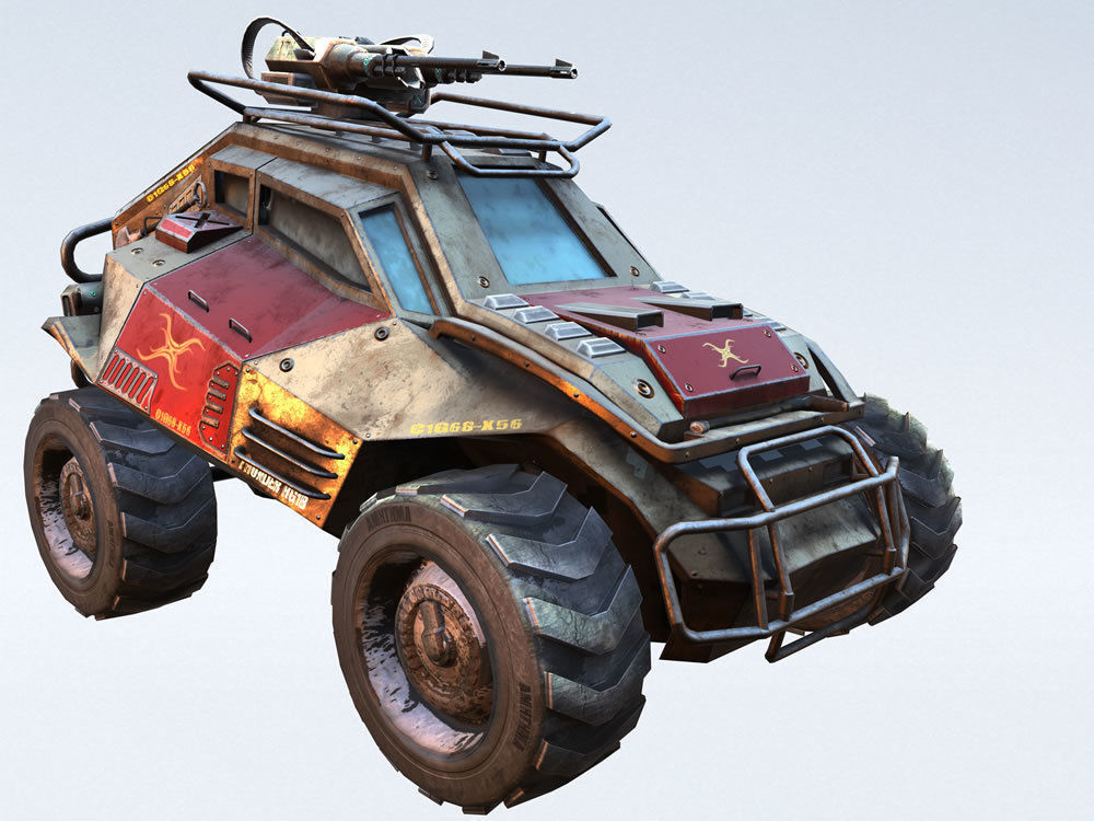 3D model Thunder HG1B VR / AR / low-poly | CGTrader