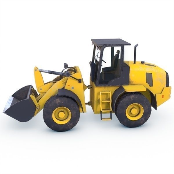 3D model Wheel Loader VR / AR / low-poly | CGTrader