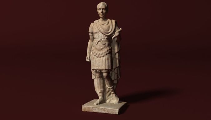 Caesar Statue 3D model | CGTrader