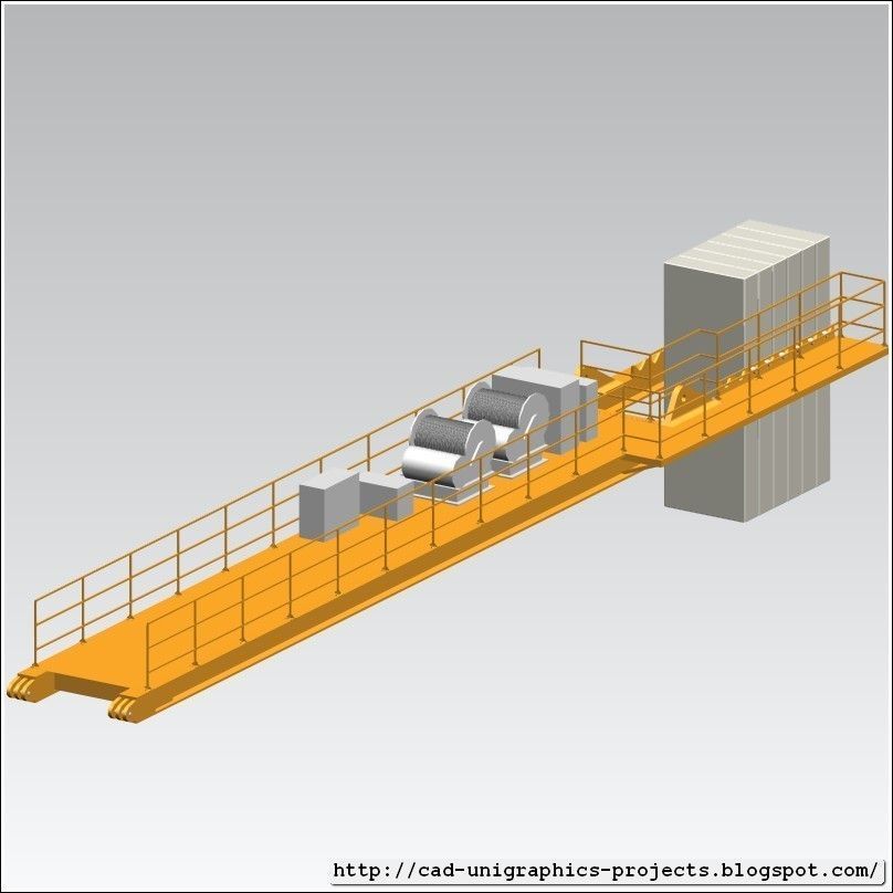 TOWER CRANE -Counter weight segment- free 3D model | CGTrader