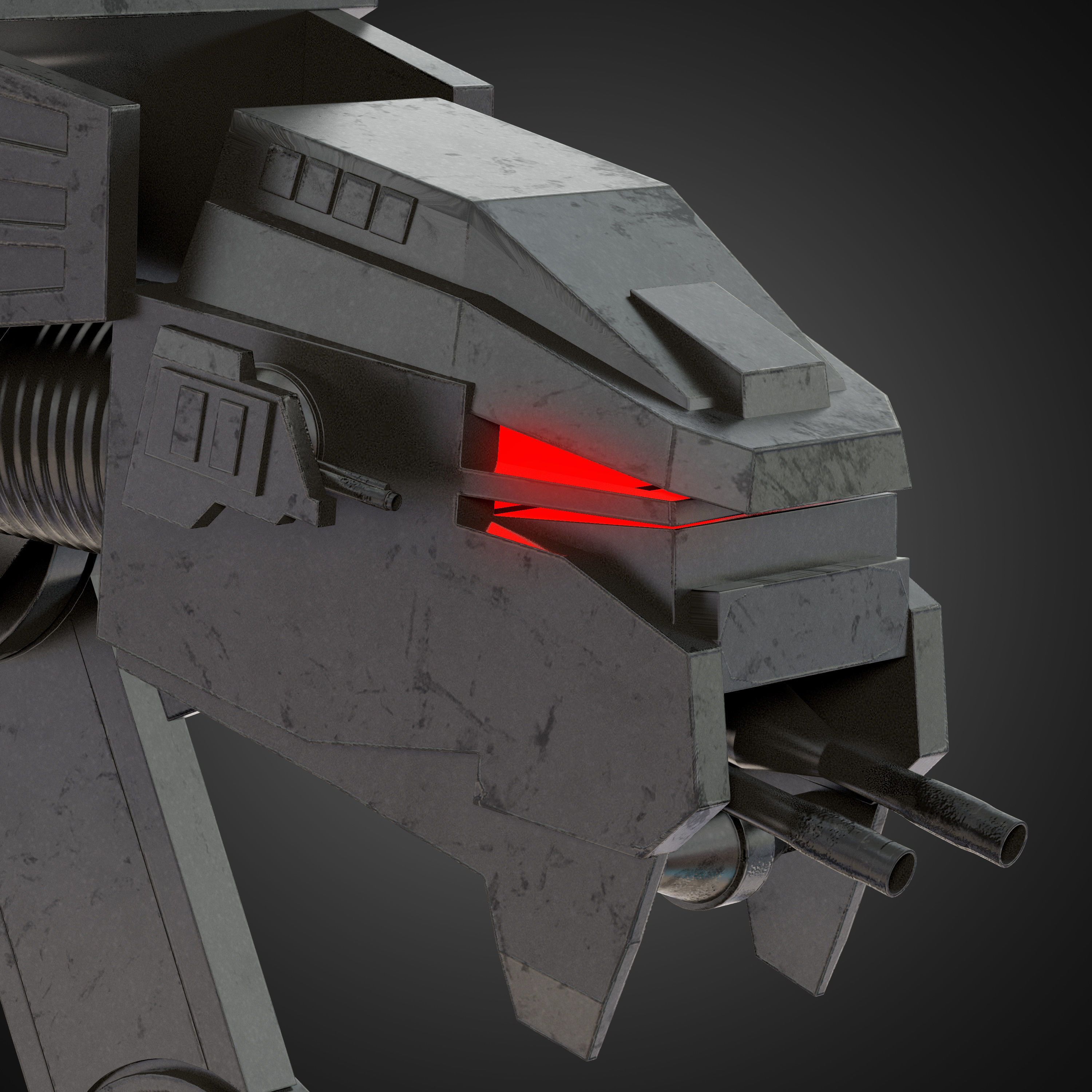 AT-M6 Star Wars All Terrain MegaCaliber Six 3D model | CGTrader