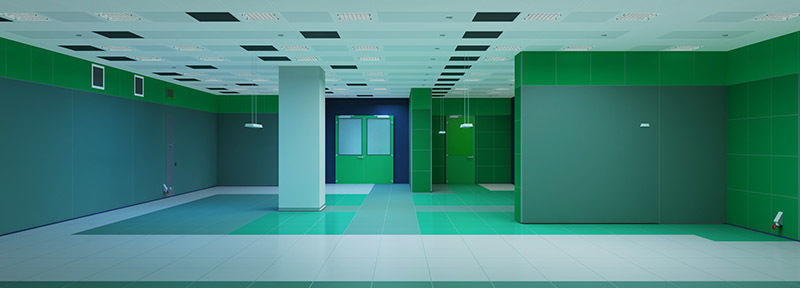Dosch 3D - Environments - Clean Room 3D model | CGTrader