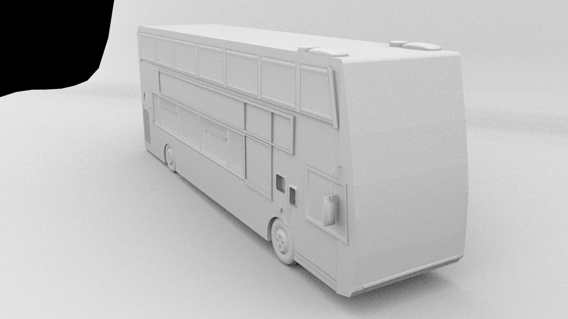 Edinburgh Bus free 3D model | CGTrader