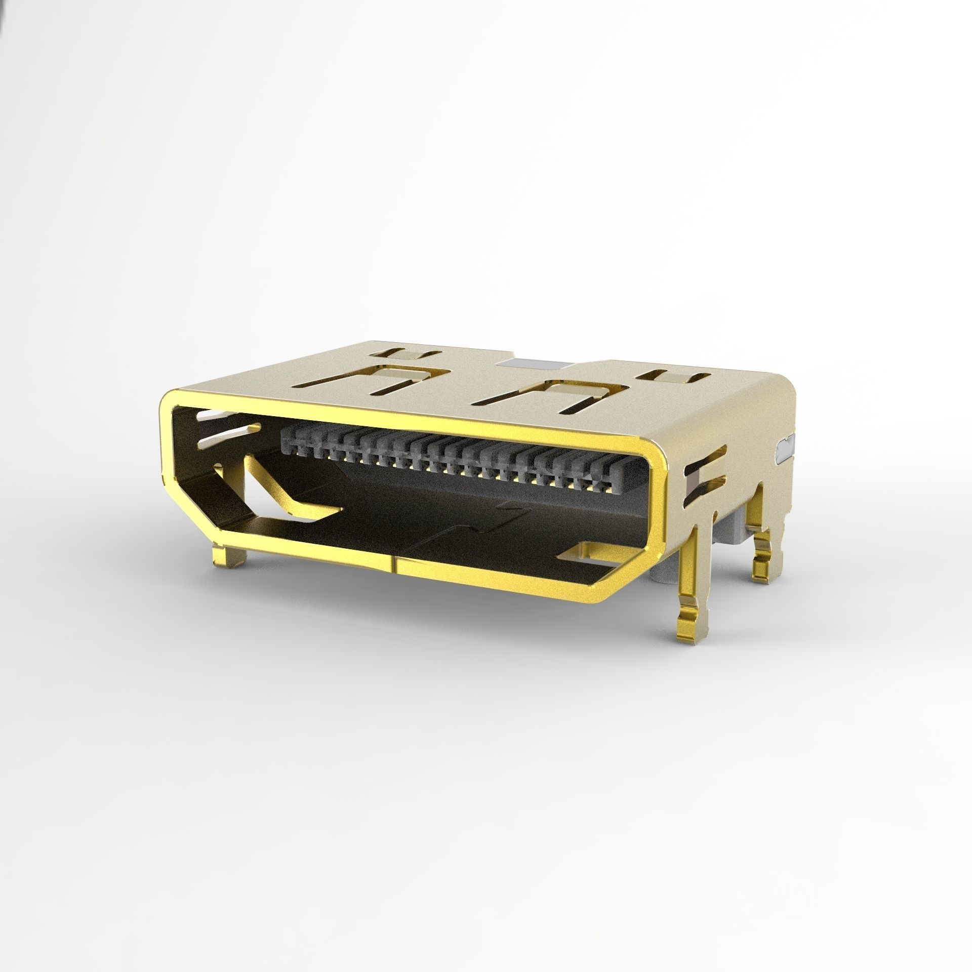 mini HDMI 3D model | CGTrader