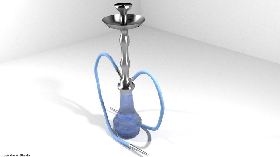 Shisha 3D model | CGTrader