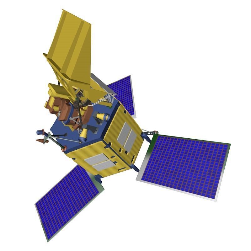 Sentinel 5-P - ESA pollution monitoring satellite 3D model | CGTrader