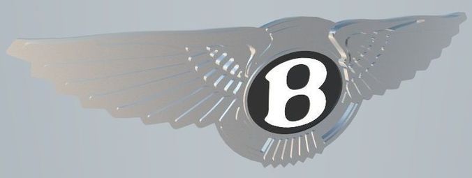 Bentley 3D logo 3D model | CGTrader