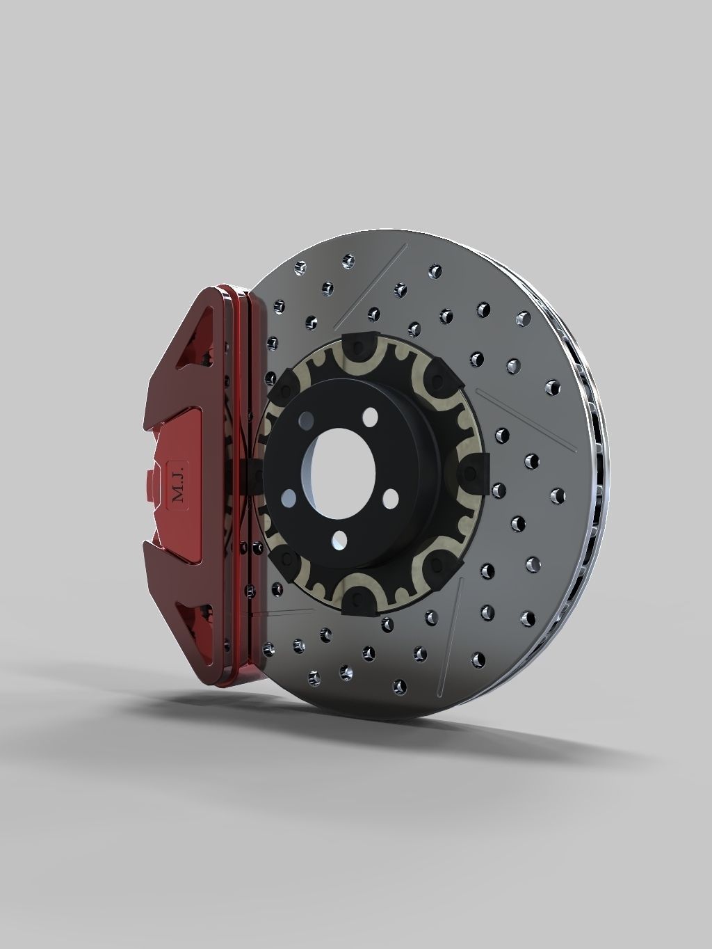 Disk Brake 3D model | CGTrader