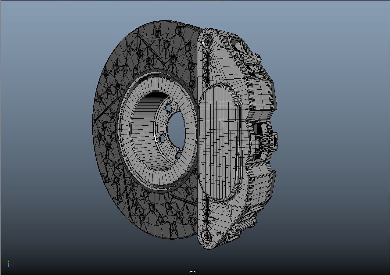 Disk Brake 3D model | CGTrader