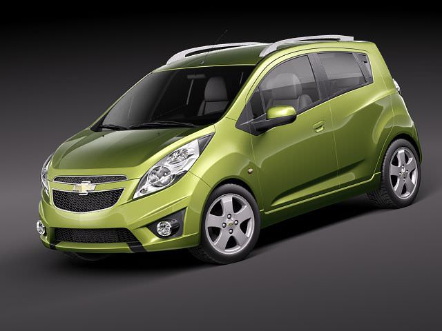 Chevrolet Spark 3D model | CGTrader
